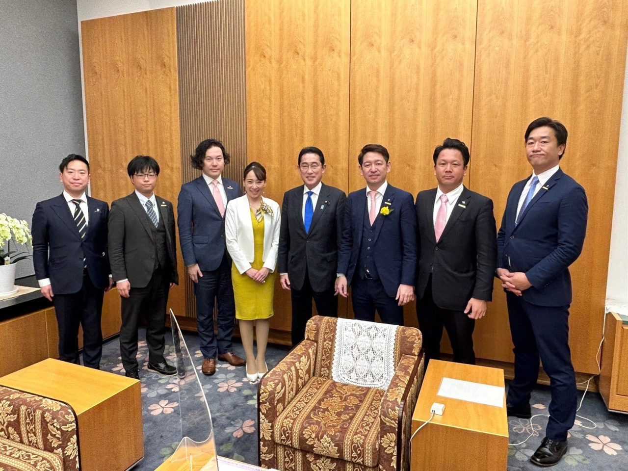 岸田文雄総理大臣を表敬訪問│日本商工会議所青年部 2022年度